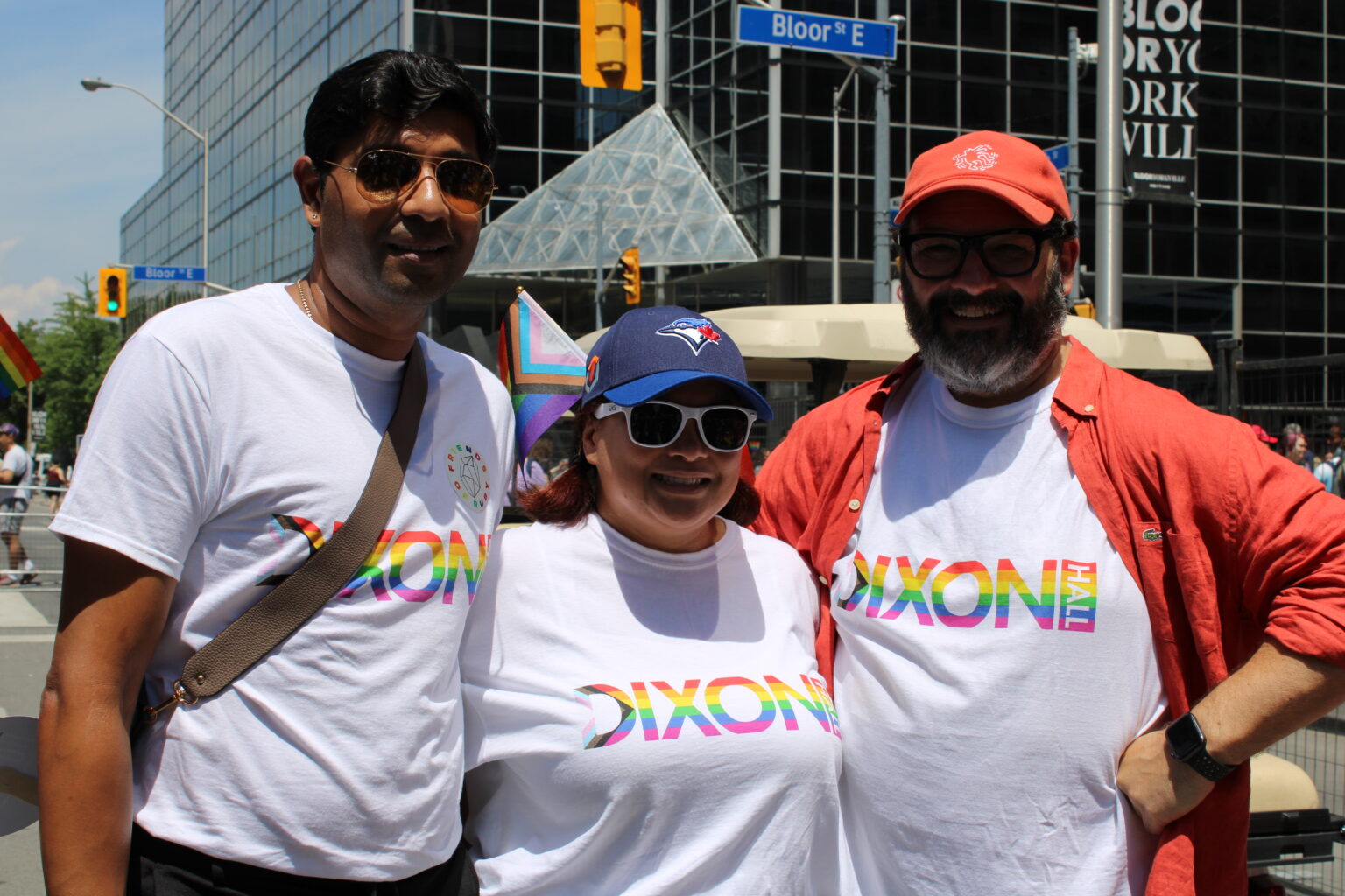 Dixon Hall Staff Marches in Toronto’s 2023 Pride Parade! - Dixon Hall